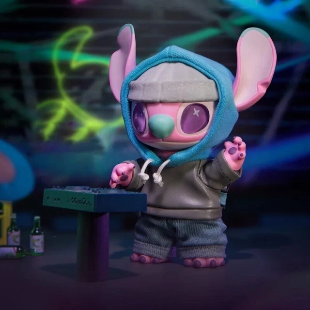 MINISO DISNEY STITCH Blind Box GenZ Street Confirmed Figure Vinyl Plush ...