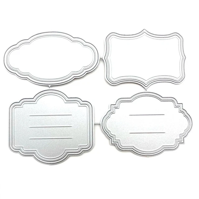 METAL MESSAGE BOARD Cutting Dies Greeting Invitation Message Card Photo ...