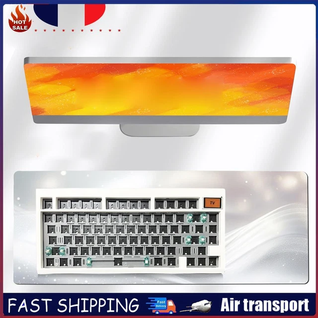 KIT DE CLAVIER mécanique GMK81 RGB, clavier filaire, 81 touches (blanc ...
