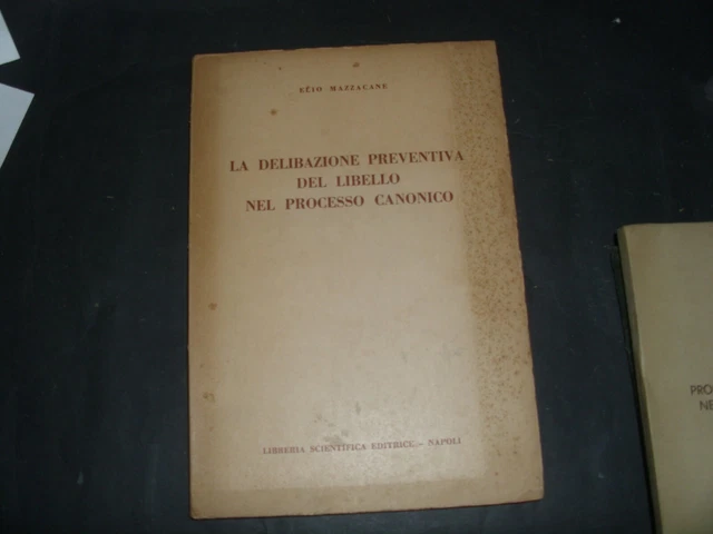 LA DELIBAZIONE PREVENTIVA del libello nel processo canonico di Elio ...