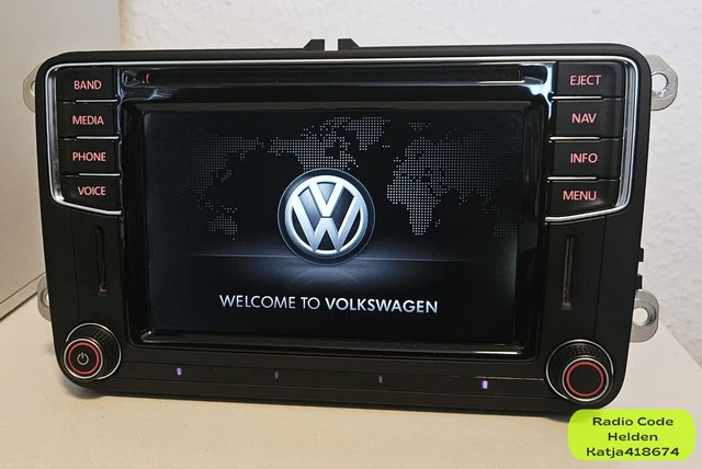 VW DISCOVER MEDIA Navi Radio original Volkswagen Autoradio MIB STD2 ...