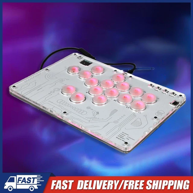 FOR ARCADE STICK 16Keys All-Button Controller for Switch/PC/PS4/PS3 ...