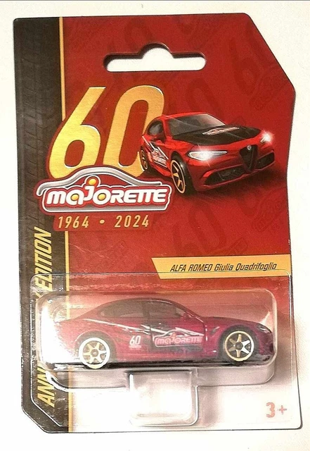 RARE MAJORETTE 60TH Anniversary Edition Alfa Romeo Giulia Quadrifoglio ...