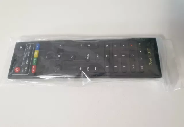 ORIGINAL ZEED 4 Ott Remote Control Fernbedienung istar Zeed 444 Ott ...