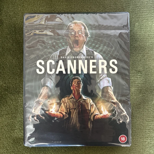 SCANNERS 4K ULTRA HD Blu ray Second Sight Limited Edition New/Sealed ...