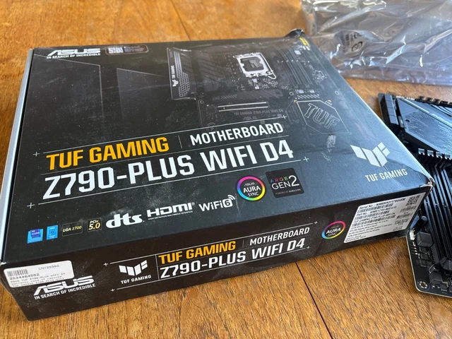 ASUS TUF GAMING Z790-PLUS WiFi D4 LGA 1700 ATX Intel Motherboard £104.72 - PicClick UK