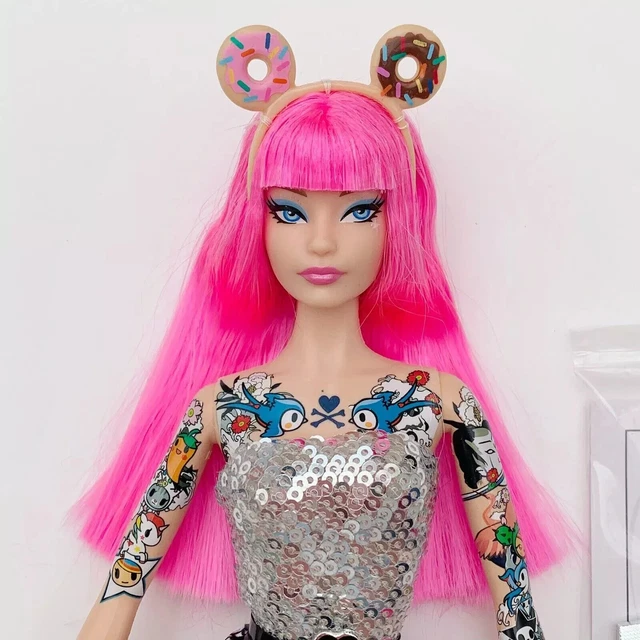 TOKIDOKI MODEL MUSE Barbie Collector Doll 10th Anniversary Black Label ...