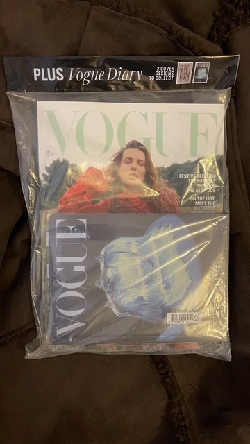 VOGUE MAGAZINE DECEMBER 2025 - Diary 2026 Blue Bag Cover New Sealed UK ...