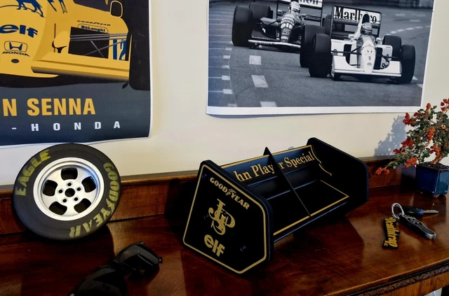FORMULA 1 F1 Key Holder Lotus Spoiler Senna JPS John Player Special £45 ...