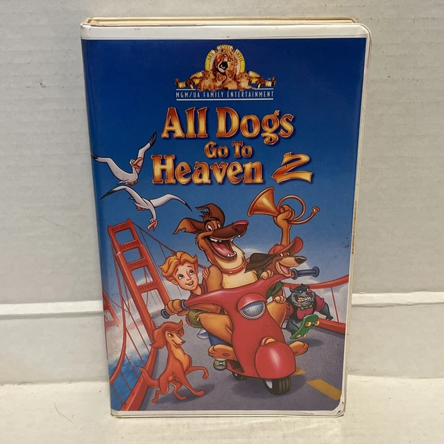 ALL DOGS GO to Heaven 2 (VHS, 1996, Clam Shell Family Entertainment) £3 ...