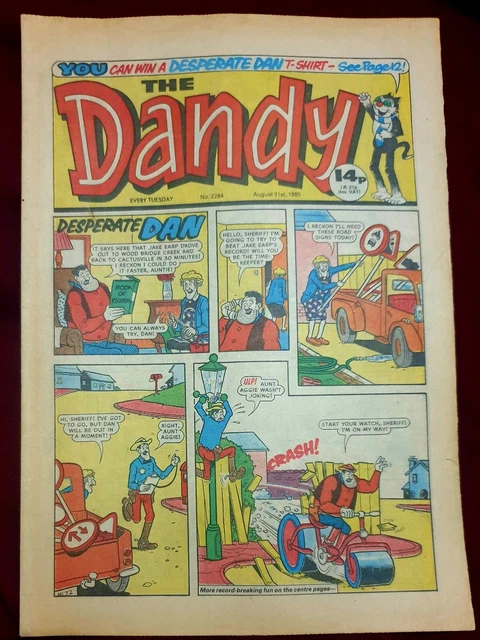 DANDY COMIC #2284 [Classic Desperate Dan!] 1980s UK Comic EUR 5,70 ...