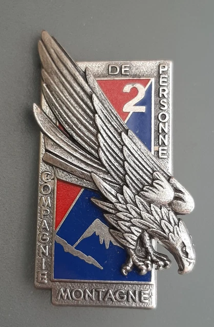 6° RPIMA 2° Company Mountain Paratrooper Regiment TDM ORIGINAL Badge £ ...