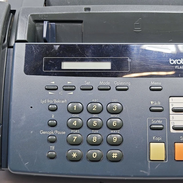 BROTHER FAX-920 PLAIN Paper Facsimile - Untested, Signs of Wear $82.92 ...