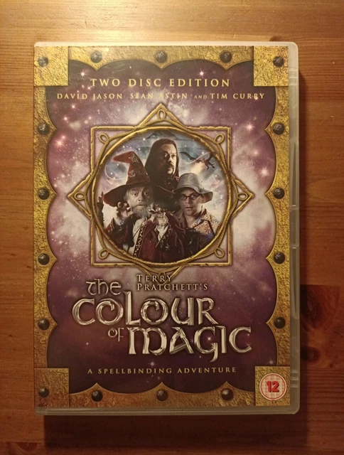 TERRY PRATCHETT - The Colour Of Magic - DVD - David Jason Sean Astin ...