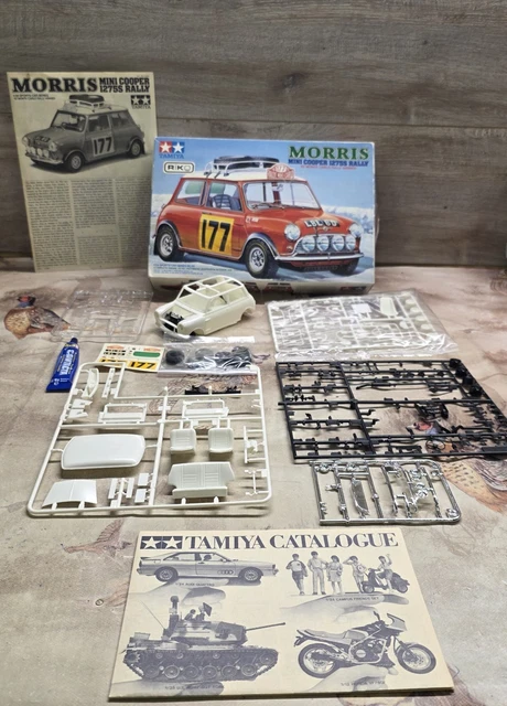TAMIYA MORRIS MINI Cooper 1275S Rally 67 Monte Carlo Rally Winner 1:24 ...