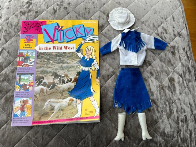 1991 FABBRI MAGAZINES - Adventures Of Vicky #7 In Wild West With Outfit ...