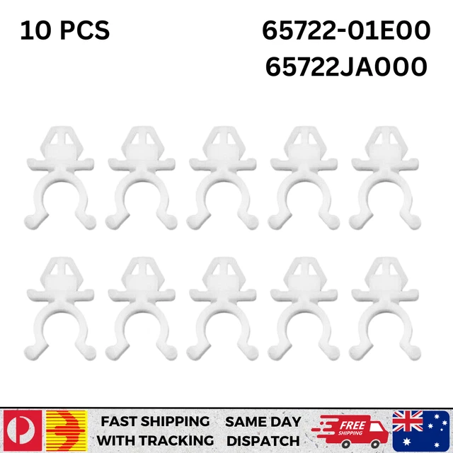 10X NISSAN HOOD-SUPPORT Rod Clip 6572201E00 - 65722JA000 $9.50 ...