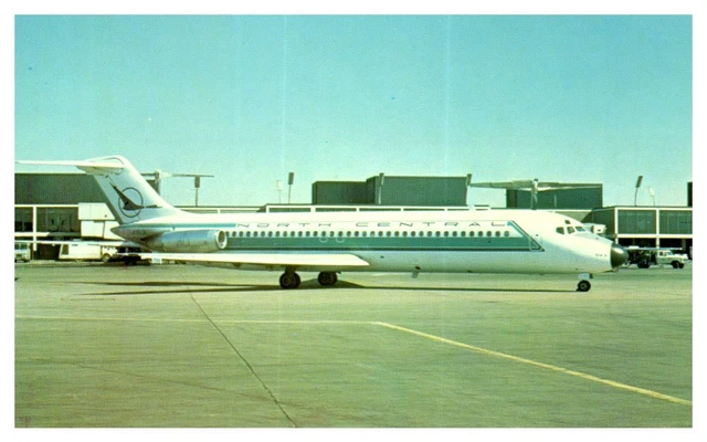NORTH CENTRAL AIRLINES McDonnell Douglas Dc 9 31 at OHare Airplane ...
