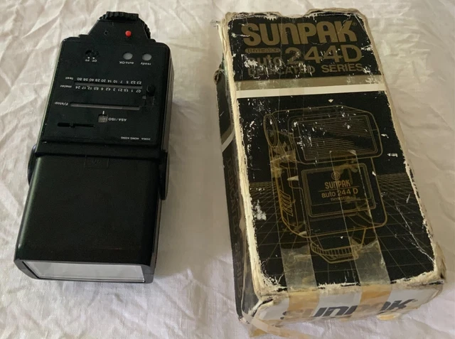 SUNPAK AUTO 431 Vintage Electronic Flash Unit $10.00 - PicClick AU