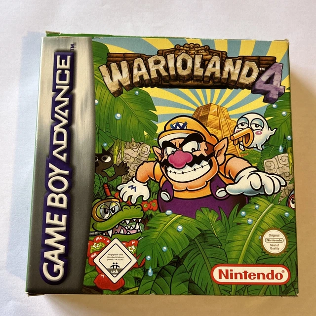 GAME BOY ADVANCE WARIOLAND Wario Land 4 Testato Completo EUR 70,00 ...