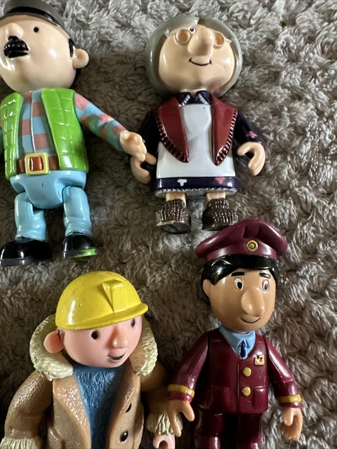 VINTAGE POSTMAN PAT And Bob The Builder Figure Bundle £25.00 - PicClick UK