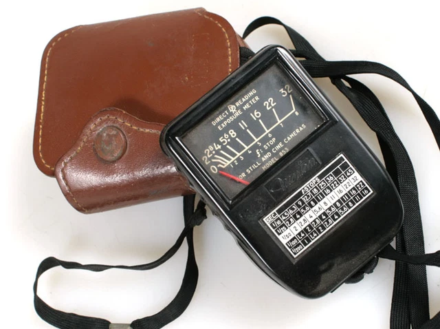 ART DECO BAKELITE Light Meter In Leather Case £9.42 - PicClick UK
