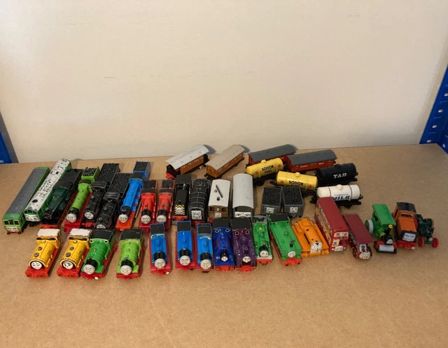 MASSIVE COLLECTION OF Vintage THOMAS THE TANK ENGINE Die Cast Toys ERTL ...