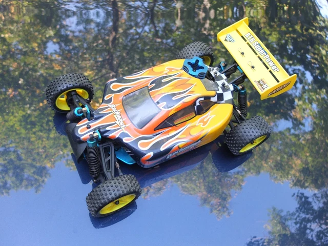 BACKWASH NITRO RADIO Controlled Buggy 2.4Ghz RC Remote Control Car RTR ...
