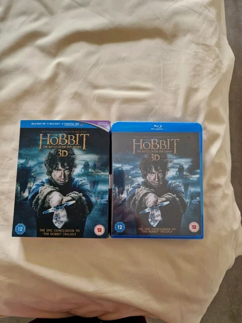 THE HOBBIT - The Battle Of The Five Armies (Blu-ray 3D, 2015) Lenticular Sleeve EUR 15,07 ...
