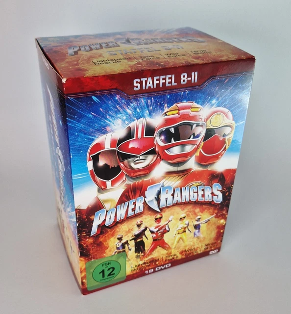 POWER RANGERS STAFFEL 8-11 (19 DVDs) Lightspeed Rescue Time+Wild Force ...