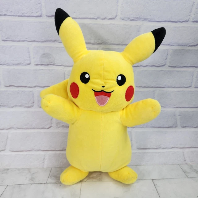 POKEMON ELECTRIC CHARGE Pikachu Plush Toy With Lights + Sounds Talking ...