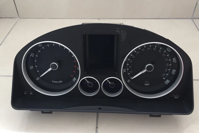 VW GOLF MK5 R32 Speedometer Instrument Cluster Clock 1K6920972 Highline ...