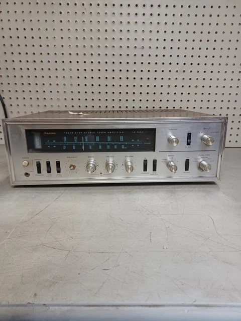 SANSUI TR-707A SOLIDSTATE AM-FM MPX Stereo Tuner Amplifier POWER SUPPLY POPPED $ £121.16 ...