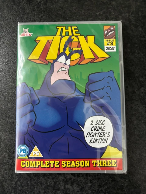 THE TICK COMPLETE 3Rd Season Dvd New Factory Sealed Uk Genuine 1994 £79 ...