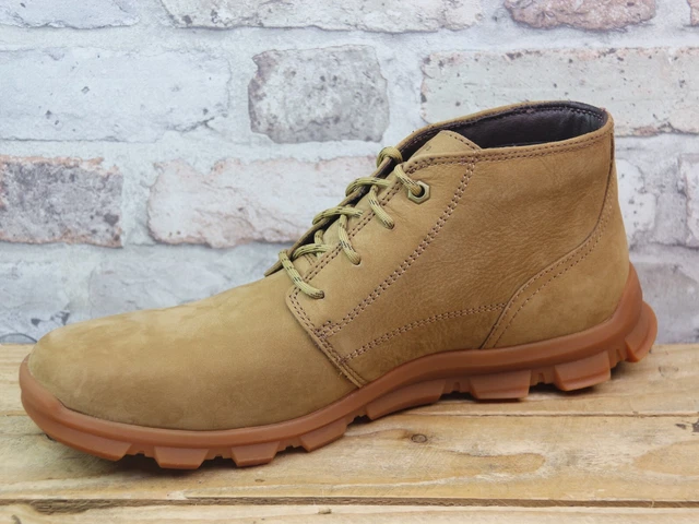 MENS CAT CATERPILLAR Prepense Leather Suede Tan Chukka Boots Uk 10 44 £ ...