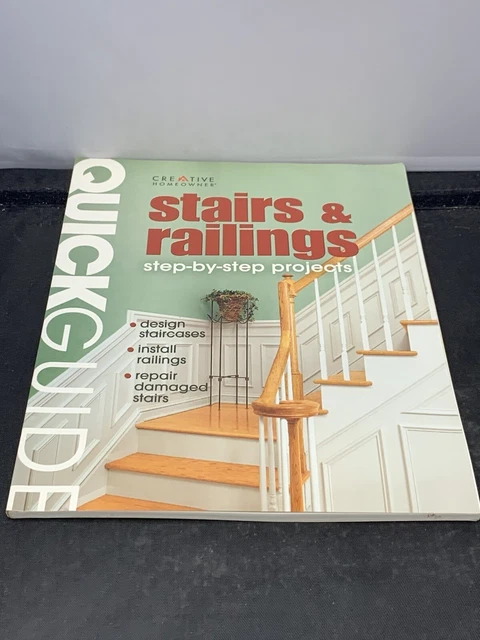 QUICK GUIDE: STAIRS & Railings: Step-by-Step Construction Methods by ...
