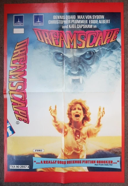 DREAMSCAPE ORIGINAL UK 1984 video Shop Film Poster Horror £39.99 ...