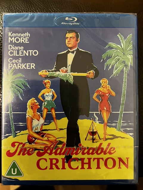 THE ADMIRABLE CRICHTON[1957](BLU-RAY ) Kenneth More, Diane Cilento ...