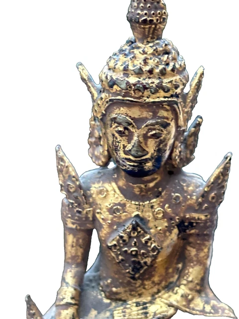 ANCIEN BOUDDHA THAÏ , Ratanakosin , 16 cm EUR 70,00 - PicClick FR