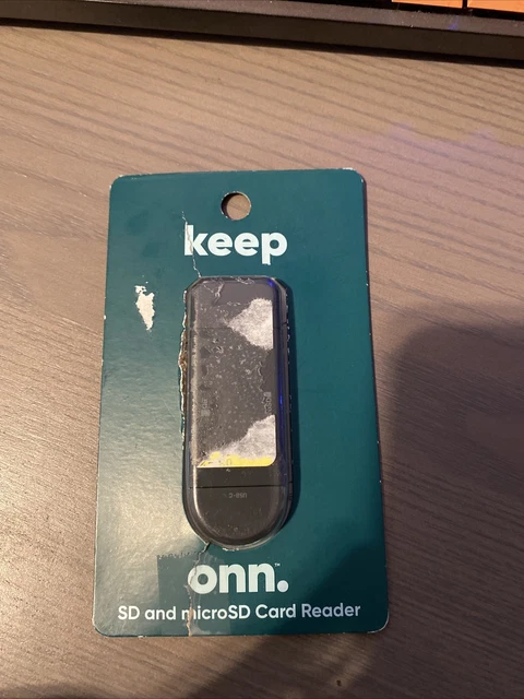 KEEP ONN SD And MicroSD Card Reader With USB-C Connector & Combo USB ...