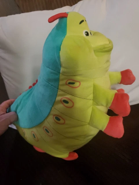 DISNEY STORE A Bug's Life HEIMLICH Caterpillar 10" Plush Stuffed Animal ...