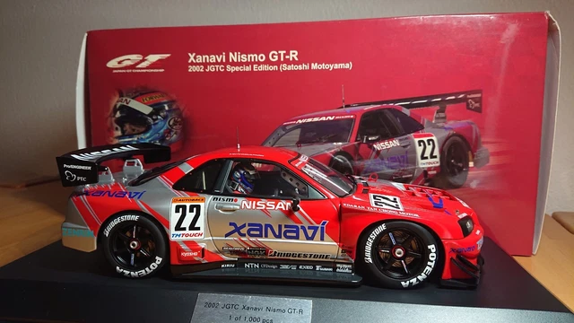 AUTOART NISSAN SKYLINE R34 GT-R Xanavi Nismo 2002 JGTC Limited Edition 1000 1:18 EUR 199,00 ...