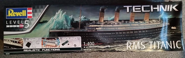 REVELL 00458 RMS Titanic Technik Modell Schiff Bausatz 1:400 in OVP ...