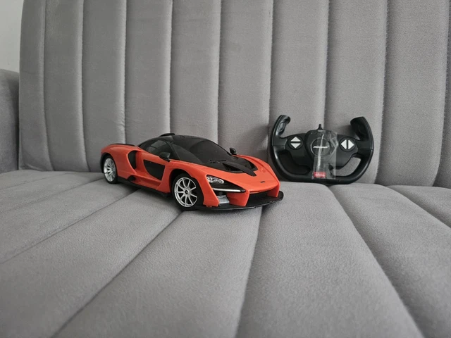 RASTAR MCLAREN SENNA Orange Remote Control Car £17.00 - PicClick UK