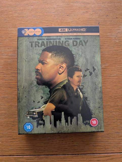 TRAINING DAY 4K UHD Premium Ed Blu Ray Steelbook NEW & SEALED Denzel Washington £68.32 - PicClick UK