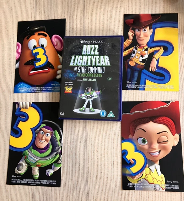 BUZZ LIGHTYEAR OF Star Command DVD- complete with original Toy Story ...