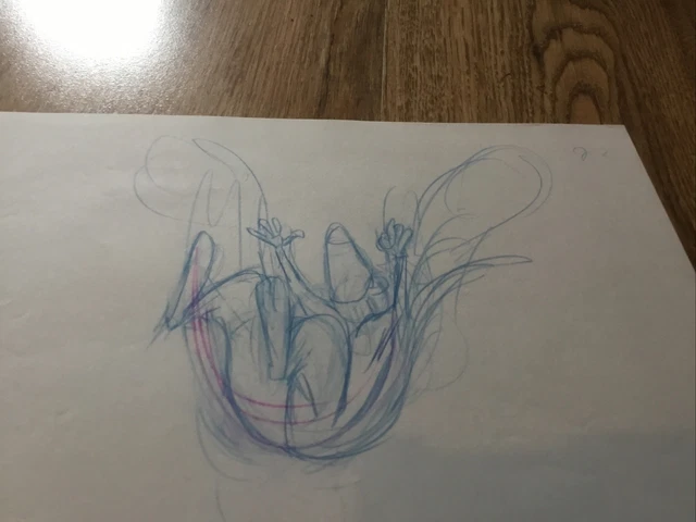 ORIGINAL COSGROVE HALL Animation - All Dogs Go To Heaven Sketch £10.00 ...