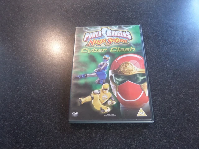 POWER RANGERS NINJA Storm Cyber Clash DVD Action Adventure In VGC L@@K ...