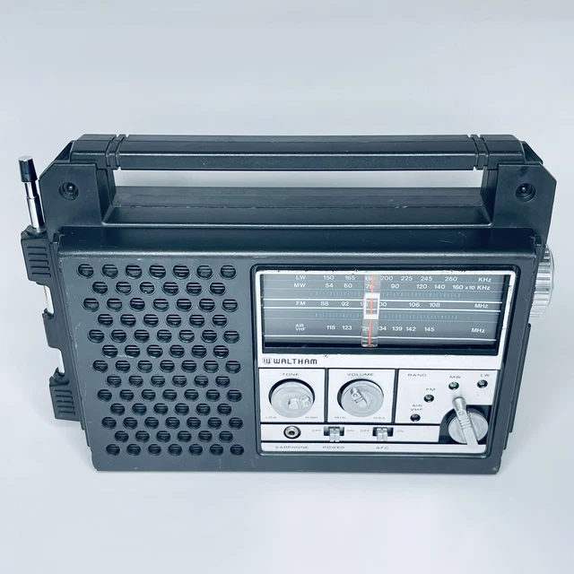 WALTHAM W144 1980S Retro FM MW LW AIR Vintage Portable Radio Spares ...