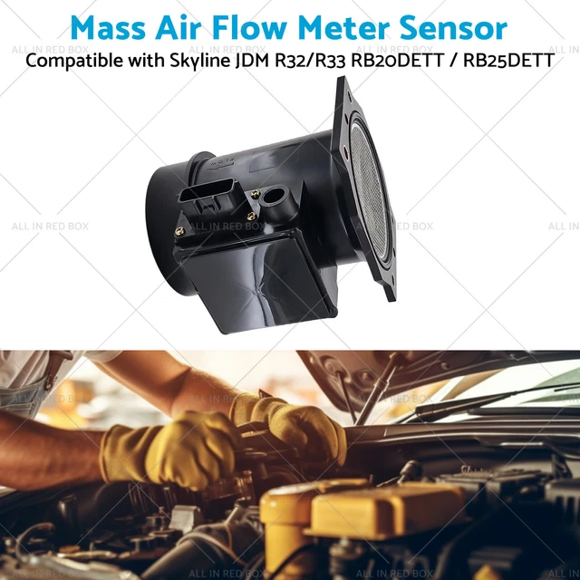 5PIN MASS AIR Flow Meter Suitablefor R32 R33 S1 Skyline RB20DET RB25DET ...